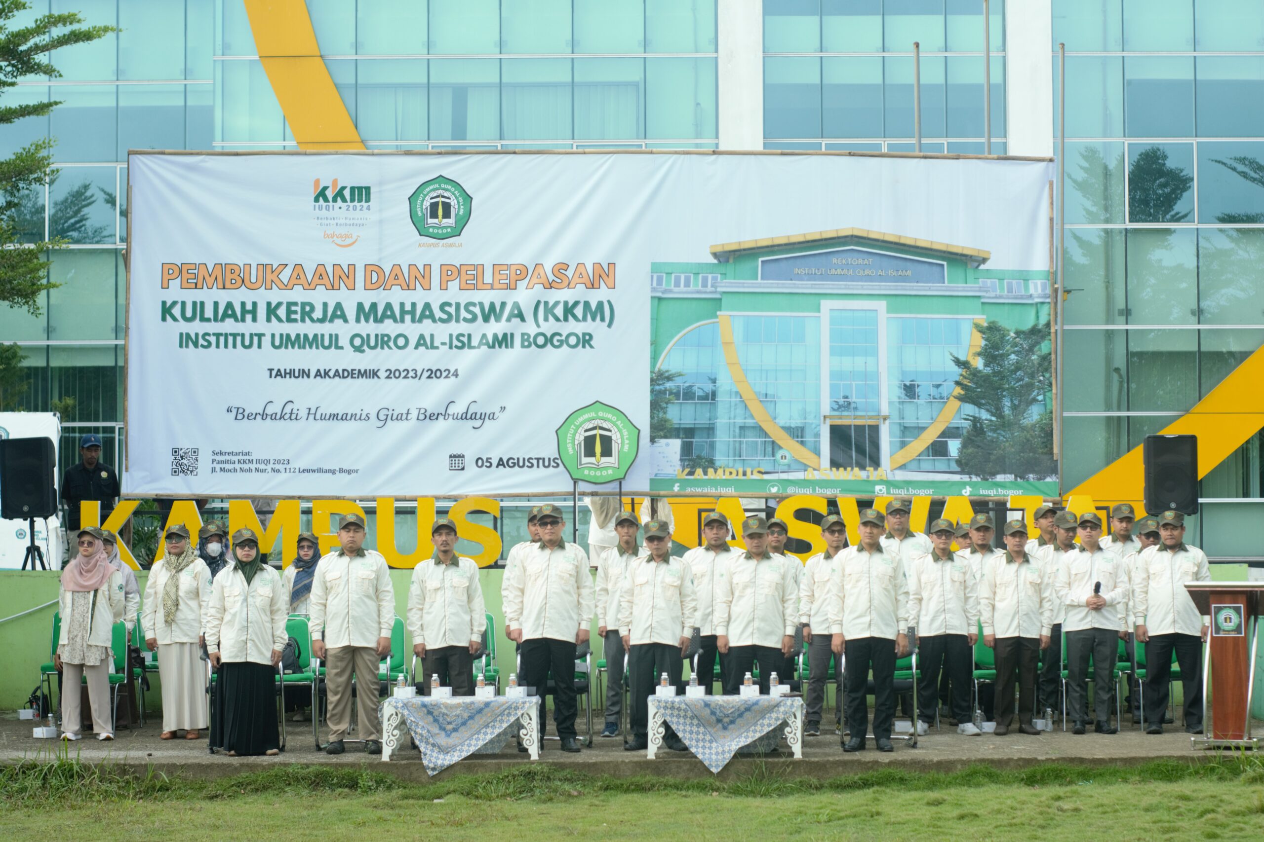 Pelepasan dan Pembekalan KKM Angkatan 2021 - FTIK IUQI Bogor